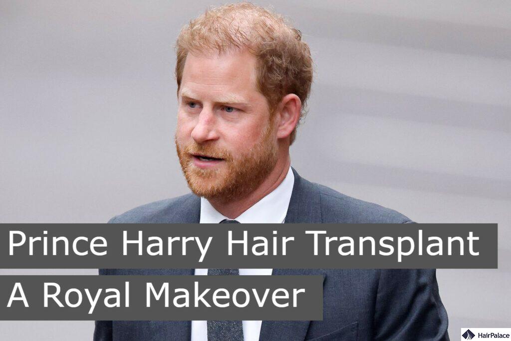 Prince Harry Hair Transplant | A Royal Makeover